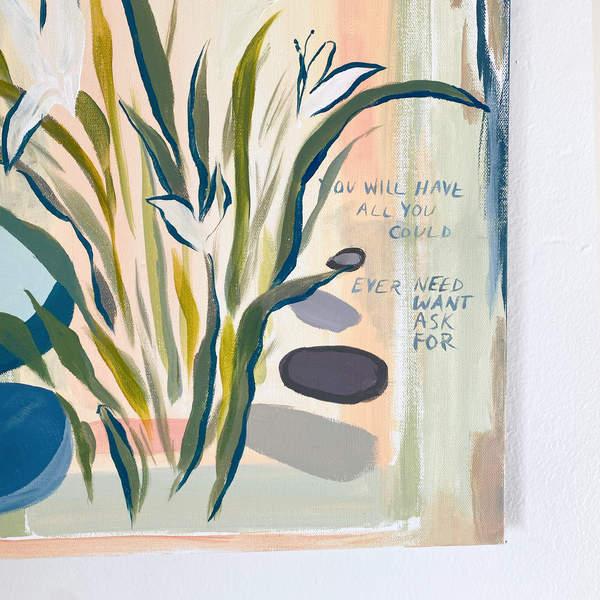 "overflow" original painting – kinsey kate paints